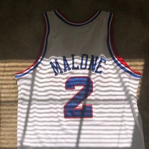 Other | Autographed Moses Malone Philadelphia 76ers Jersey | Poshmark